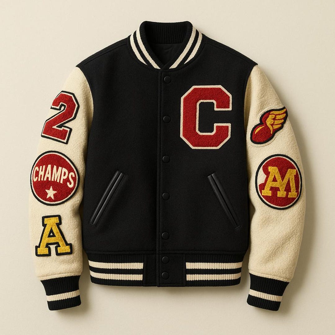 Custom Embroidered Varsity Jacket – Personalized Letterman Jackets for ...