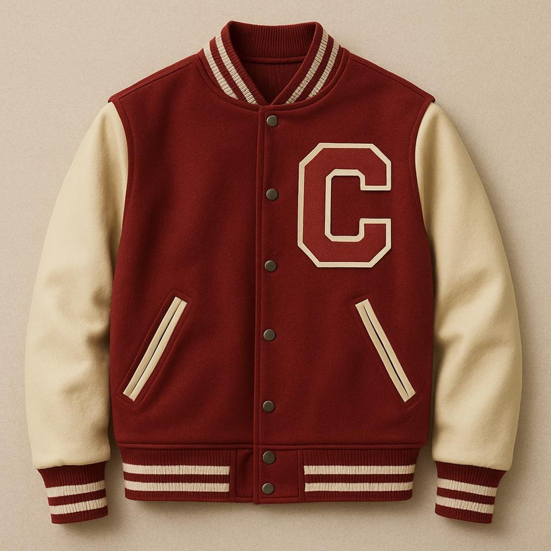 Personalized Embroidered Varsity Jacket – Custom Letterman Jacket for ...