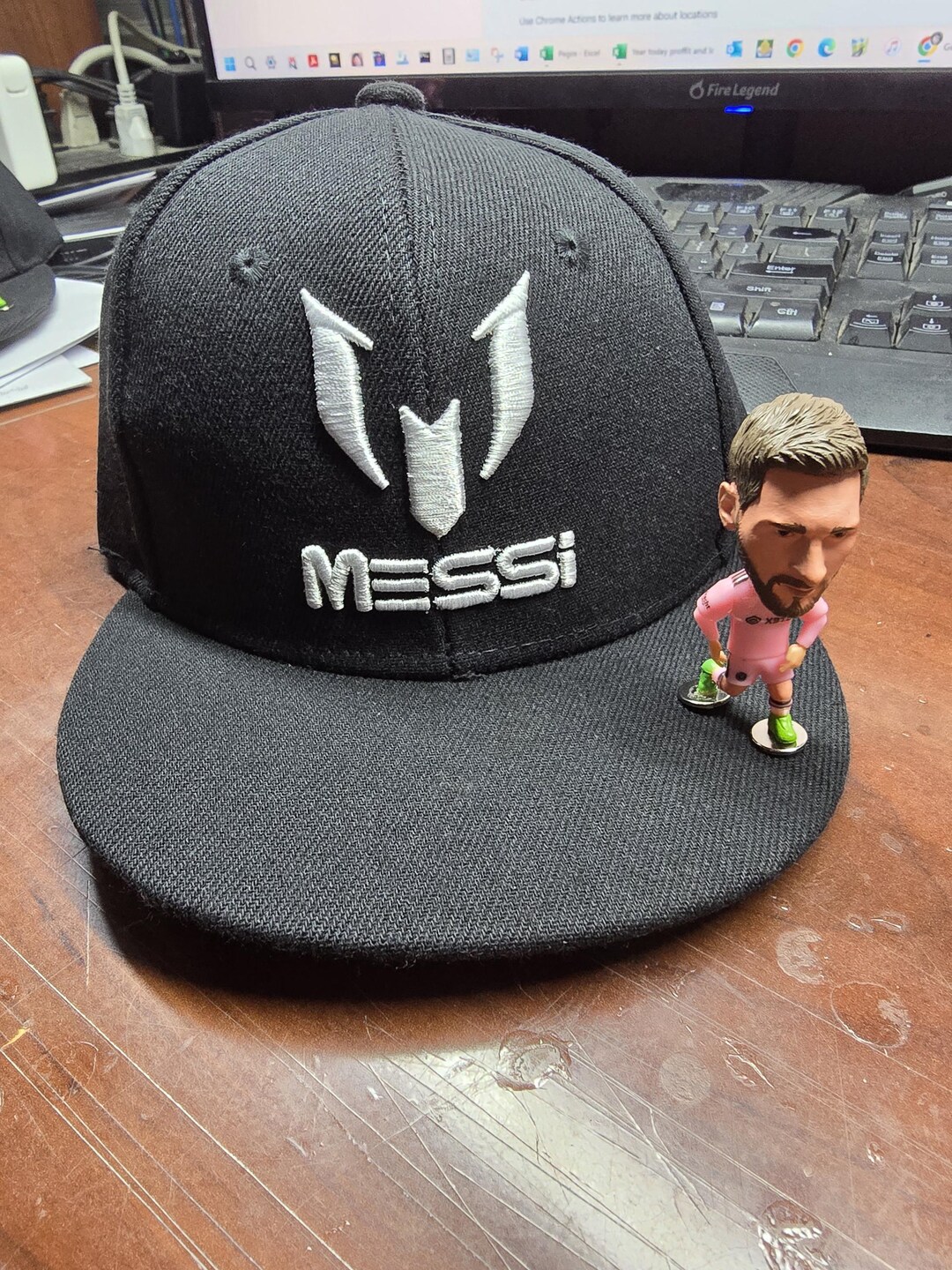 Messi - Inter Miami - Snapback Hat - Removable Figurine - Etsy Australia