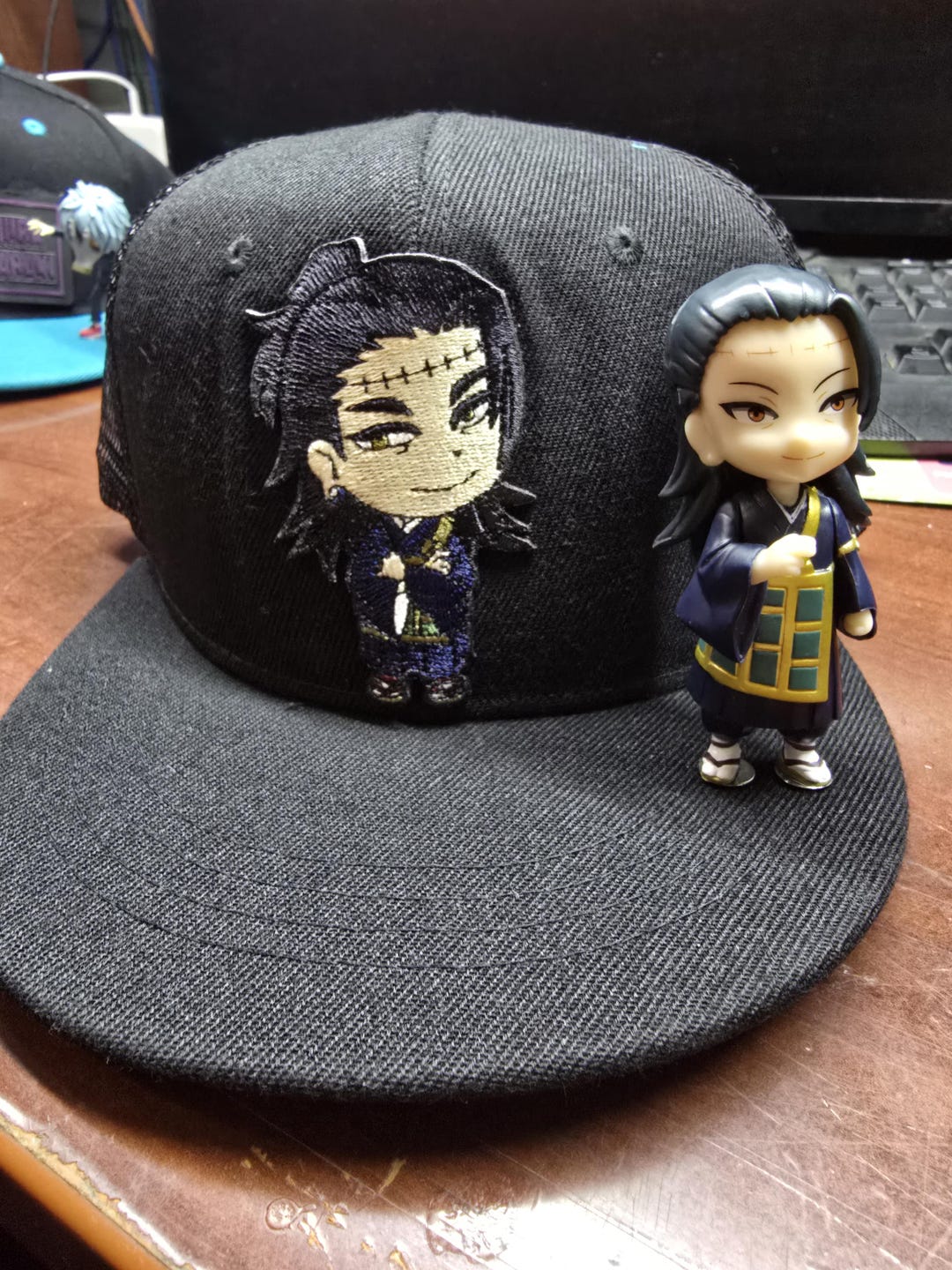 Geto - Jujutso Kaisen - Snapback Hat - Anime - Removable Figurine!!! - Etsy