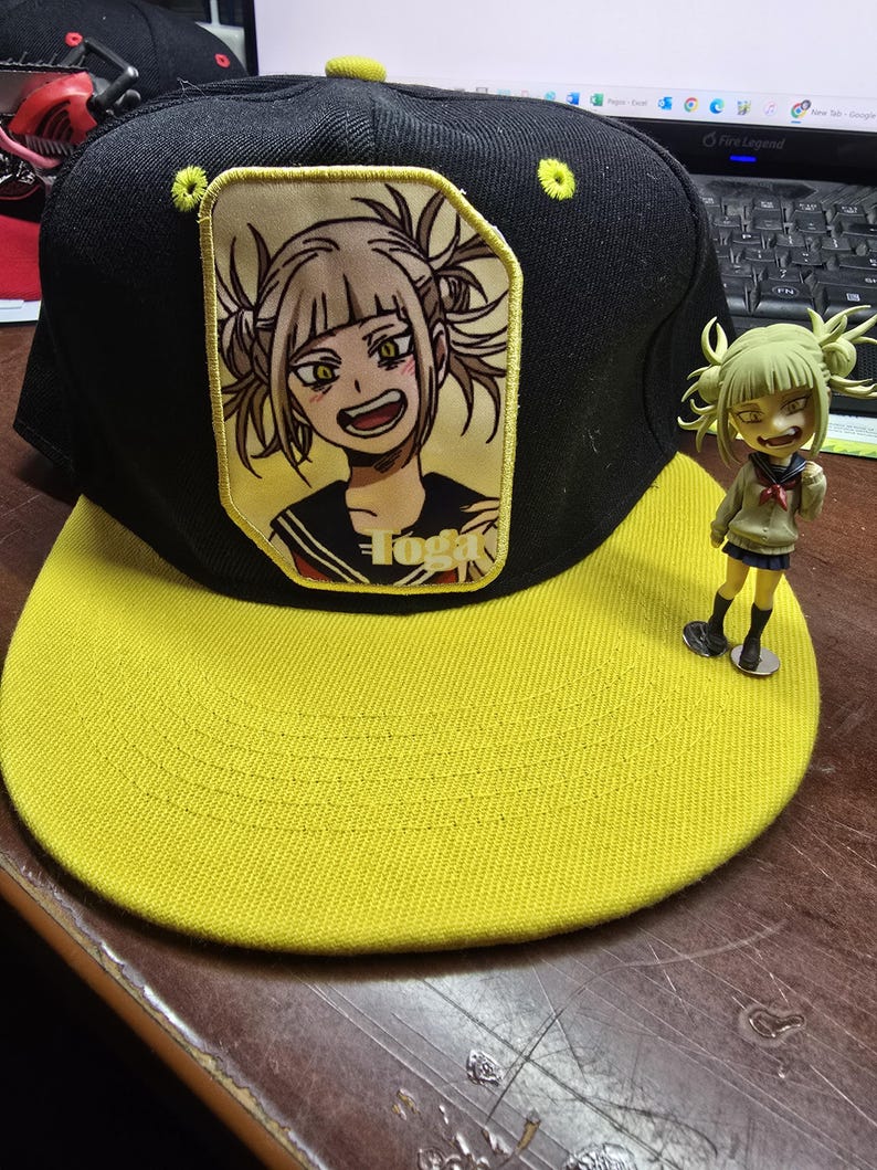Toga - My Hero Academia - Snapback Hat - Anime - Removable Figurine ...