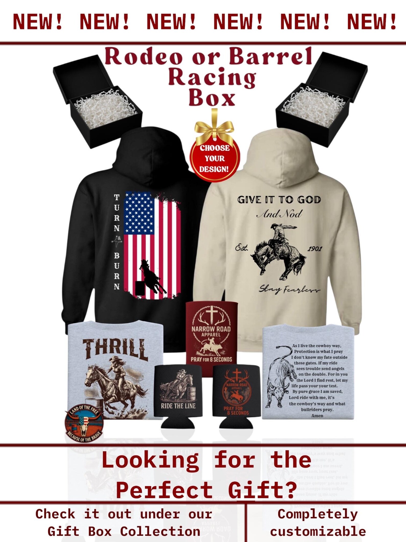 Bull Rider's Prayer Rodeo Hoodie: Christian Cowboy Gift, Rodeo Outfit ...