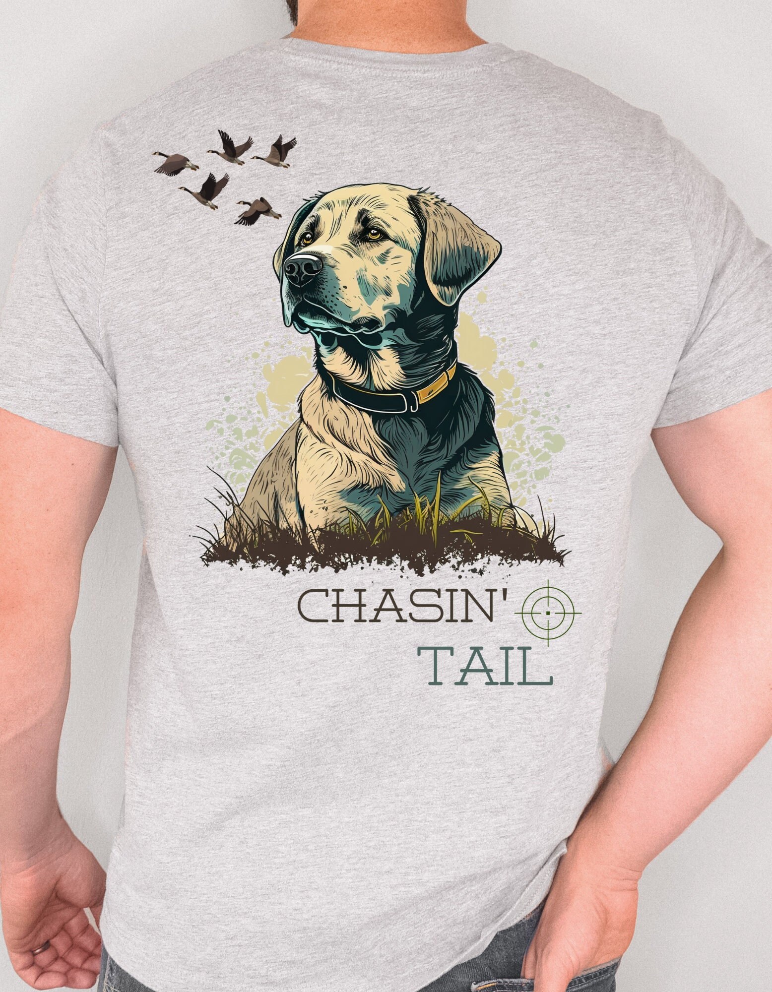 Men's Hunting Shirt: Labrador Retriever Duck Hunting Dog Tee - Etsy