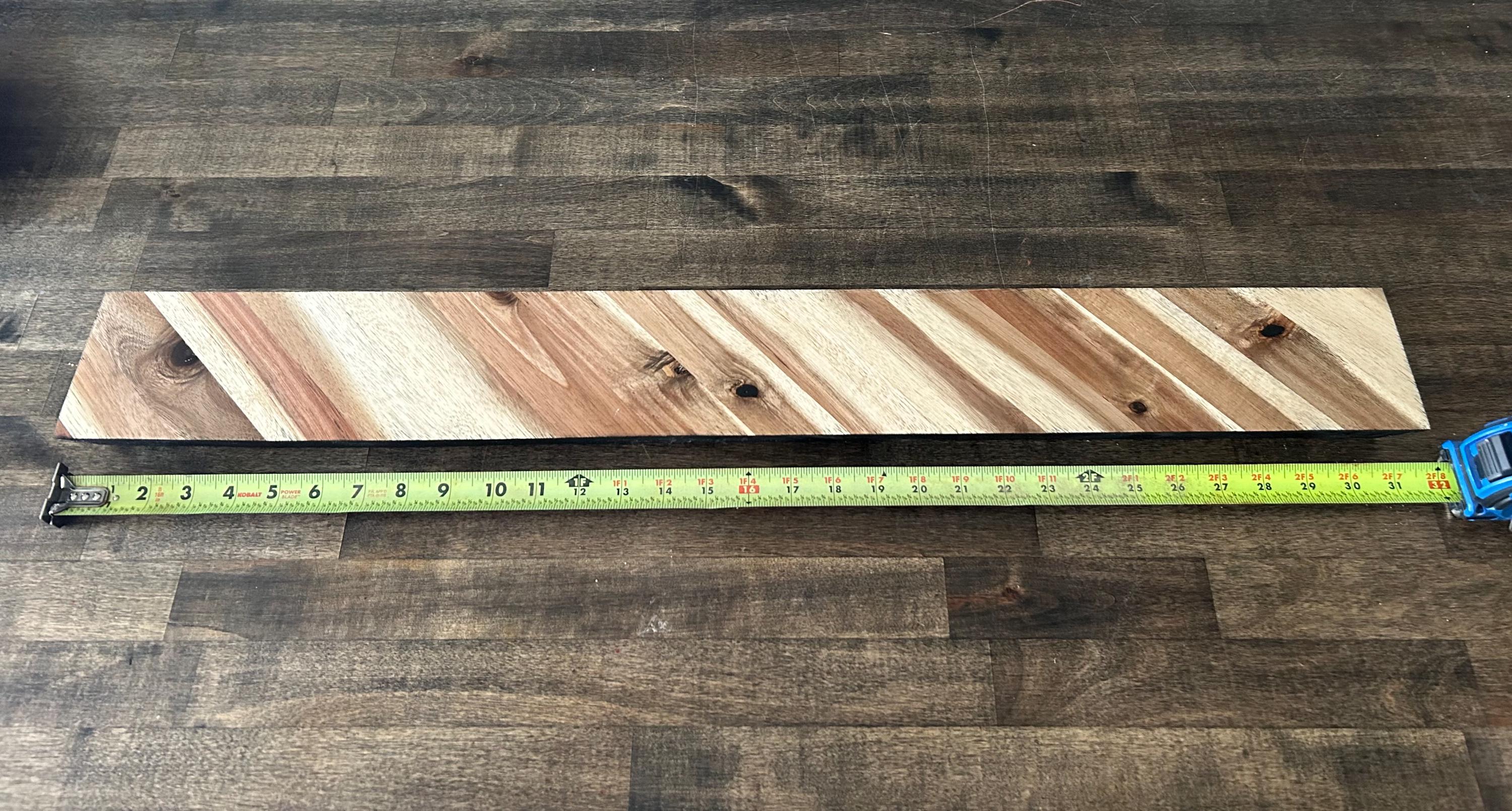 Acacia Butcher Block Charcuterie Cutting Board. Crafted From Allen and ...
