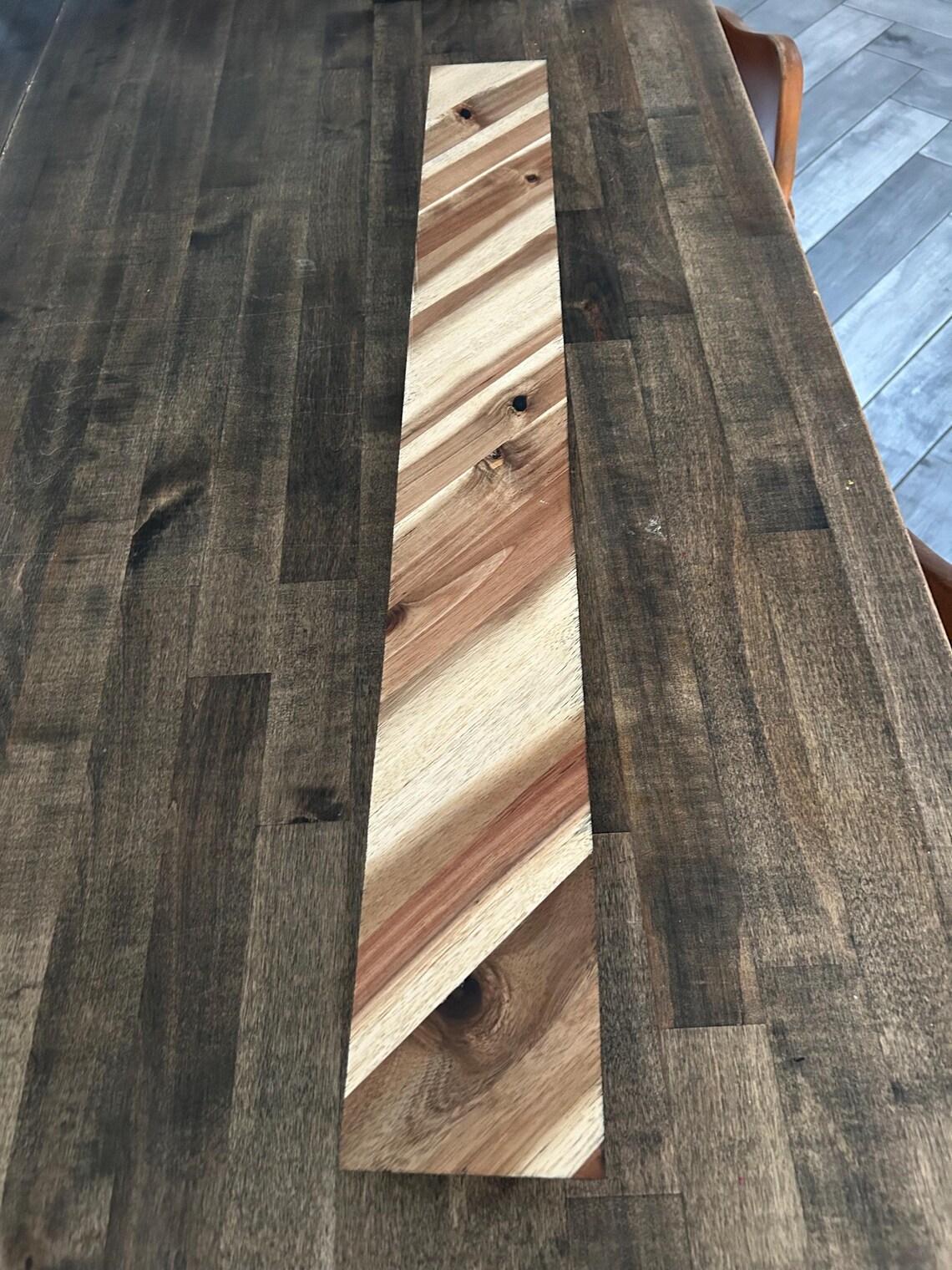 Acacia Butcher Block Charcuterie Cutting Board. Crafted From Allen and ...