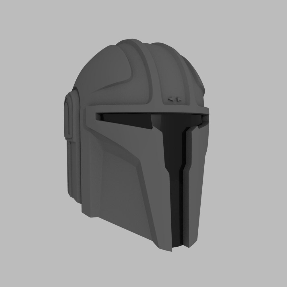 Custom Mandalorian Helmet 3D Files for Printing - Etsy