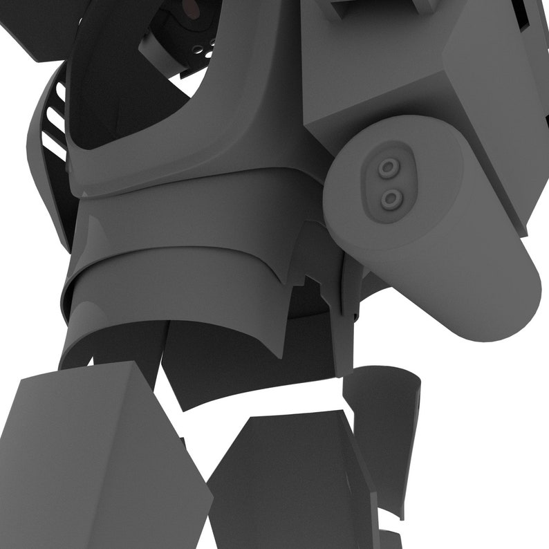 Jin Roh: the Wolf Brigade Panzer Cop Armor Files for 3D Printing - Etsy