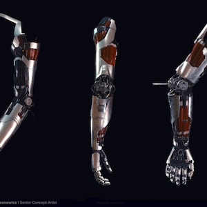 Johnny Silverhand Arm 3D Printing Files Cyberpunk 2077 - Etsy
