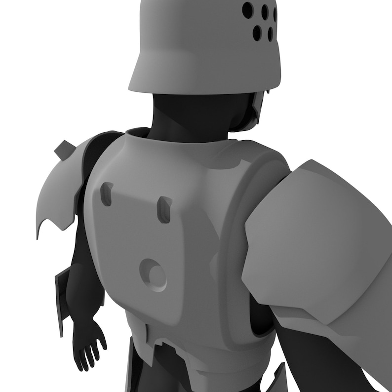 Jin Roh: the Wolf Brigade Panzer Cop Armor Files for 3D Printing - Etsy