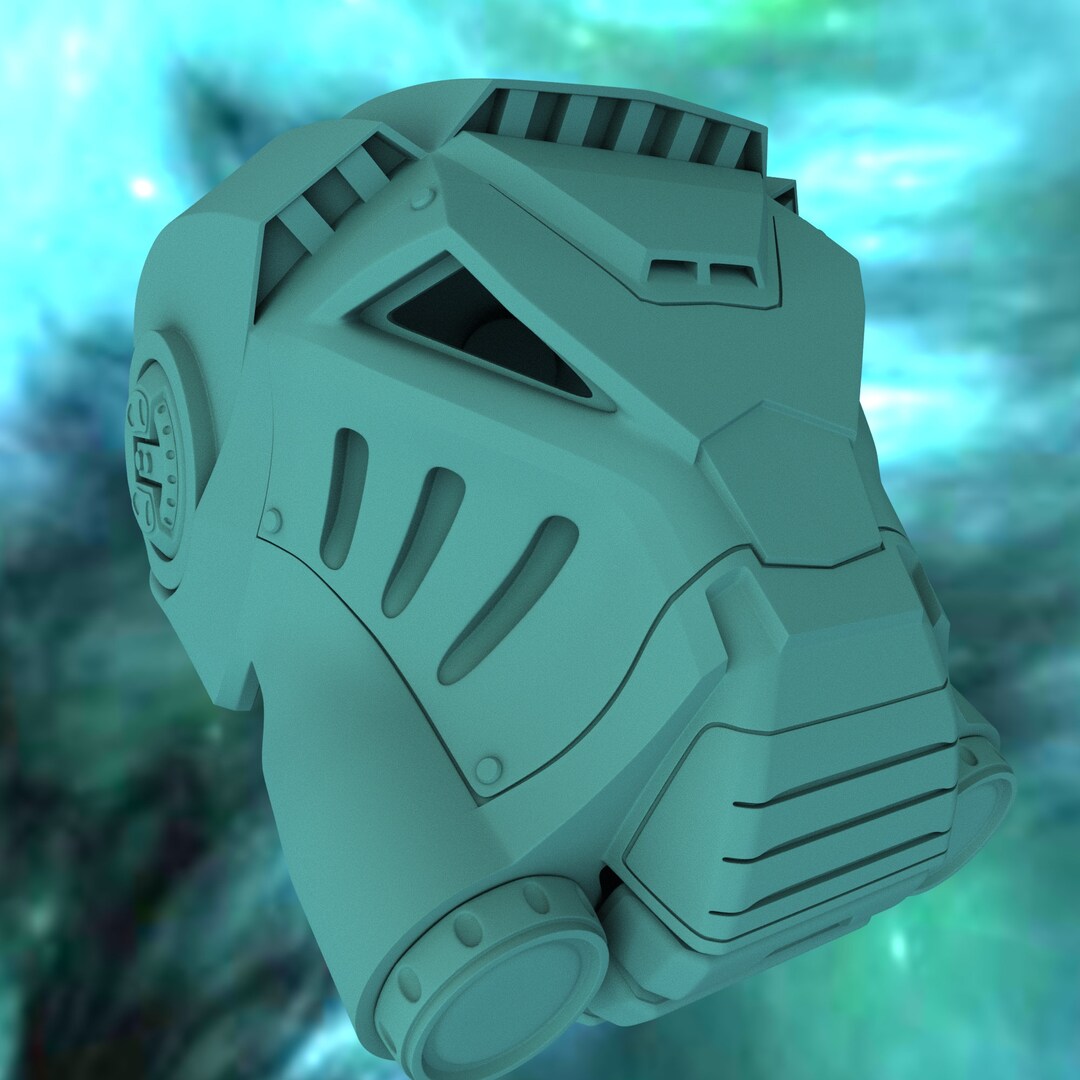 Warhammer 40K Terminator Helmet 3D Files for Printing - Etsy Ireland