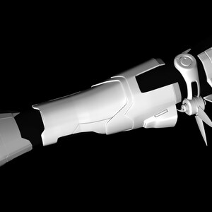 Johnny Silverhand Arm 3D Printing Files Cyberpunk 2077 - Etsy