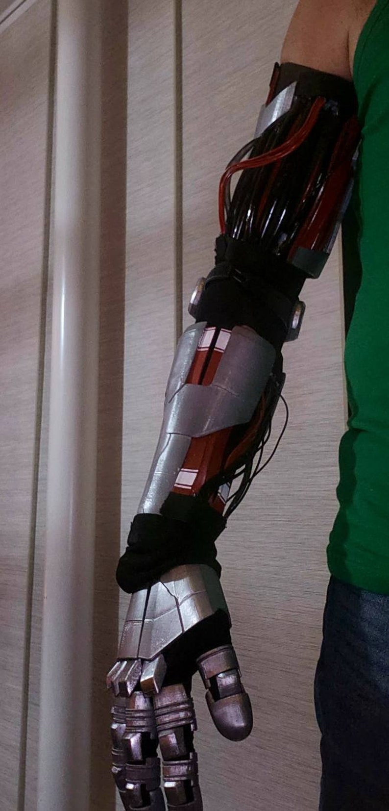 Johnny Silverhand Arm 3D Printing Files Cyberpunk 2077 - Etsy