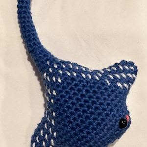 Manta Ray Crochet Figure - Etsy