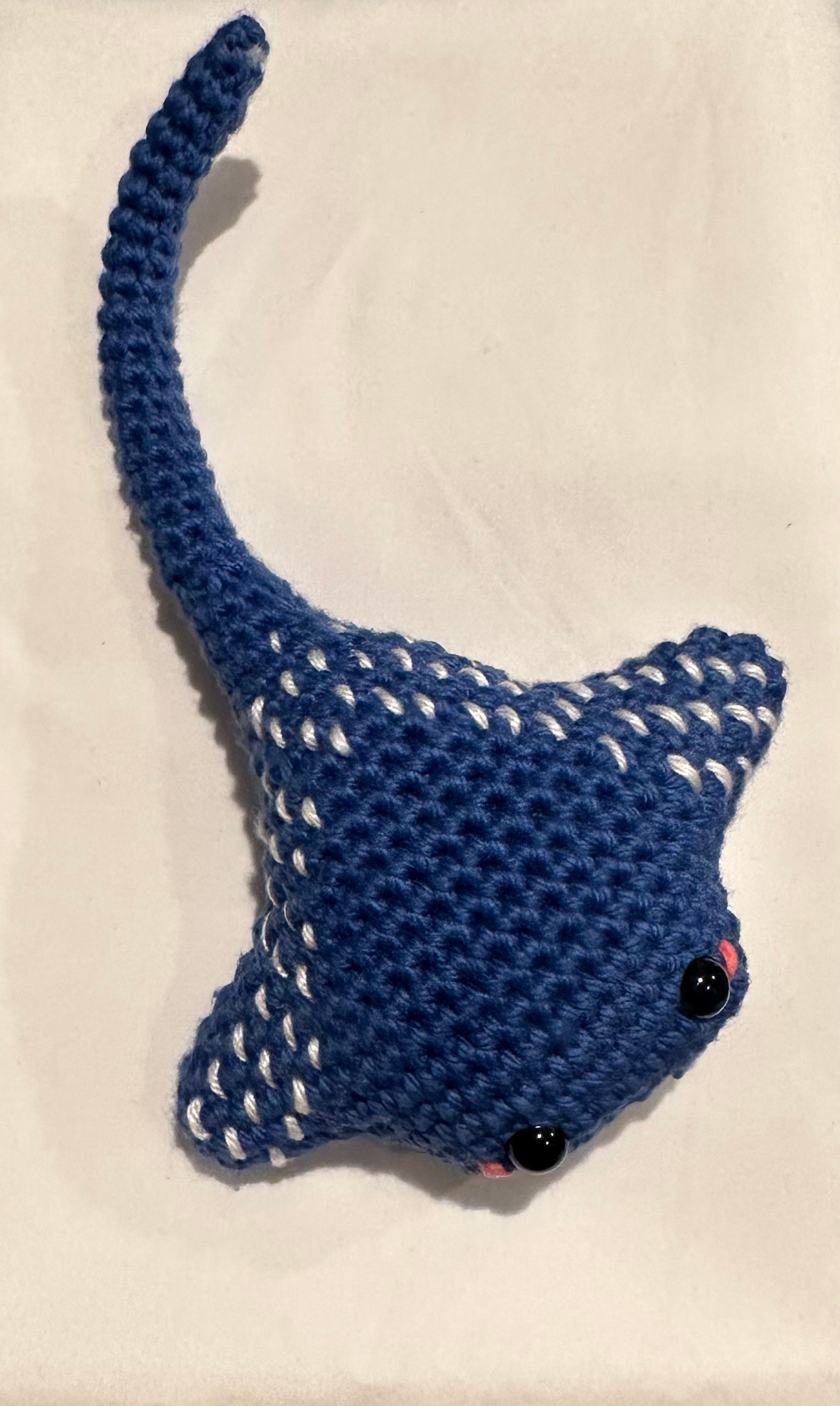 Manta Ray Crochet Figure - Etsy