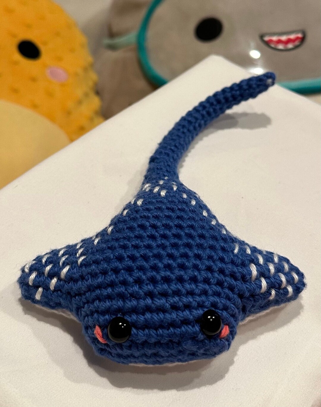 Manta Ray Crochet Figure - Etsy