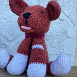 Patches the Dog Crochet Pattern - Etsy