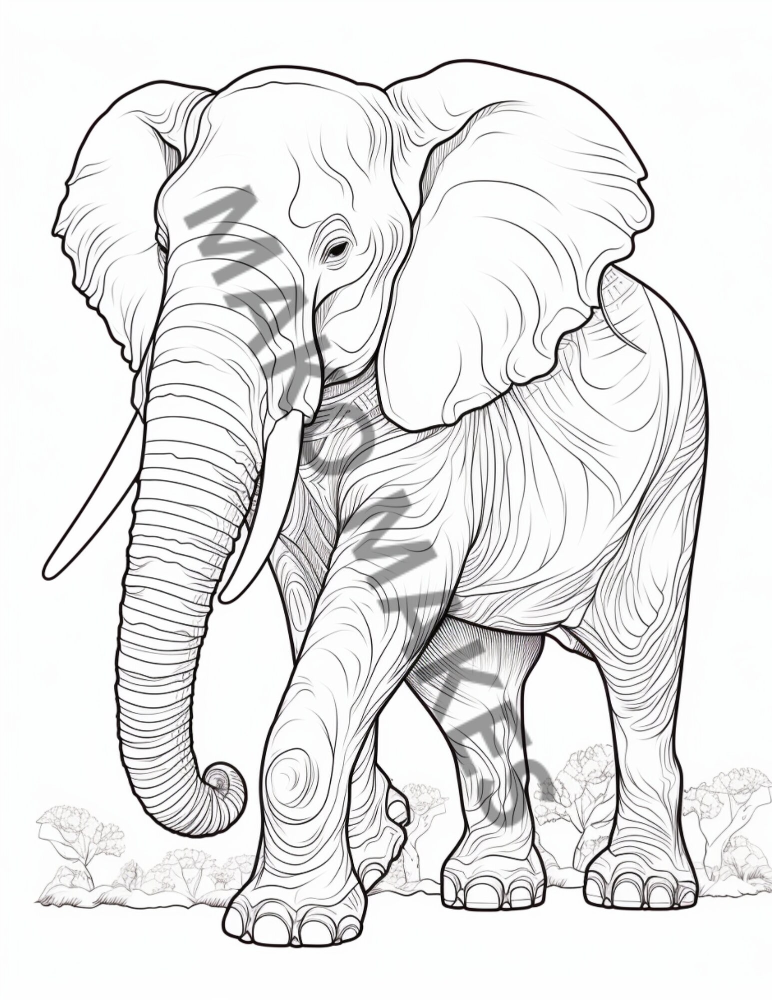 40 COLORING PAGES 40 Unique Animal Coloring Pages Digital Printables - Etsy