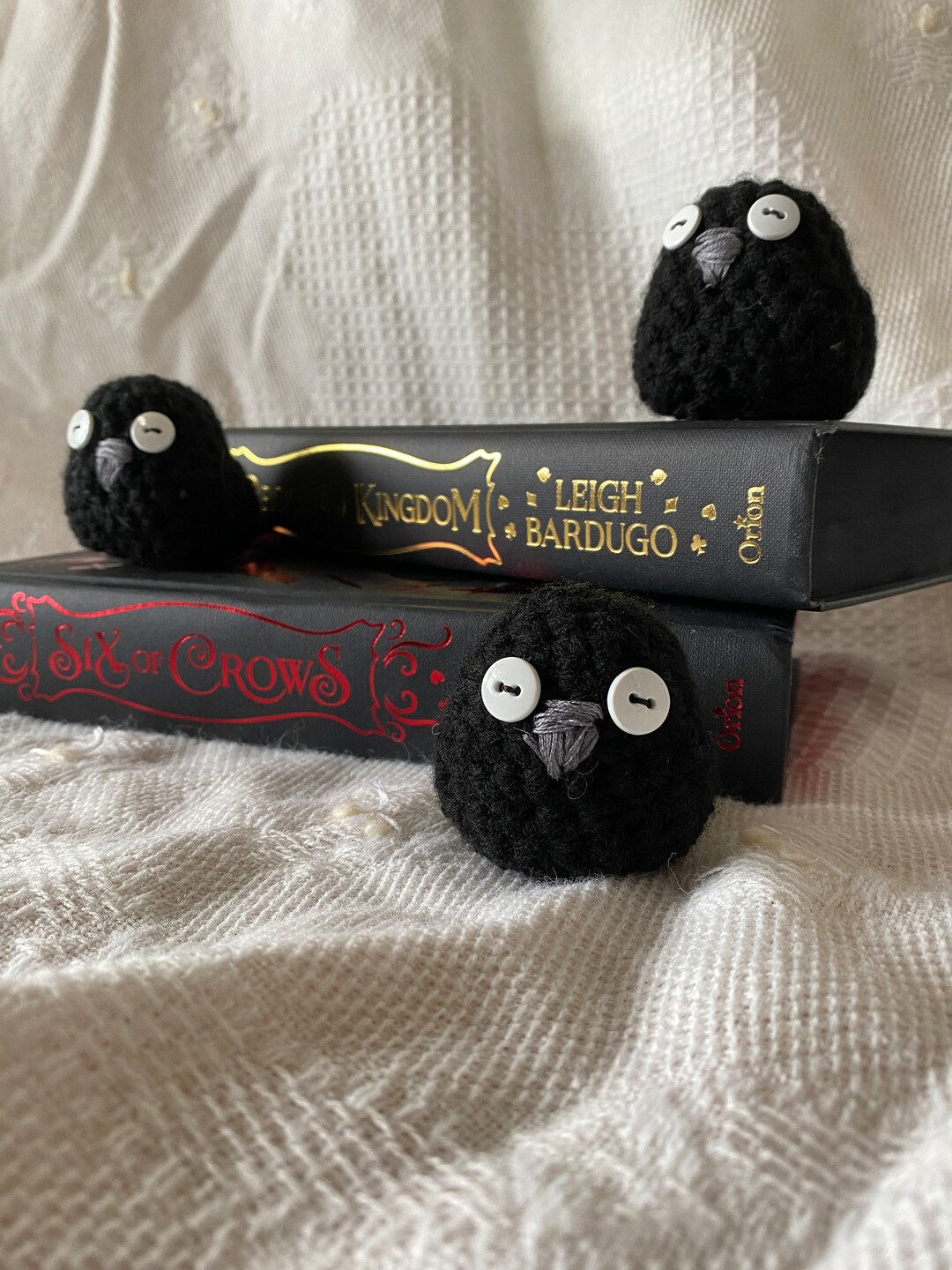 Mini Crow Crochet Plush - Etsy