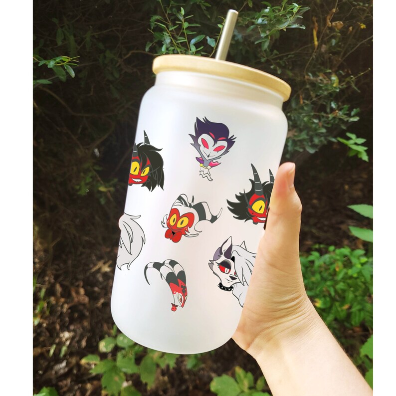 Helluva Boss Chibi Portrait Glass Frost Tumblr - Etsy