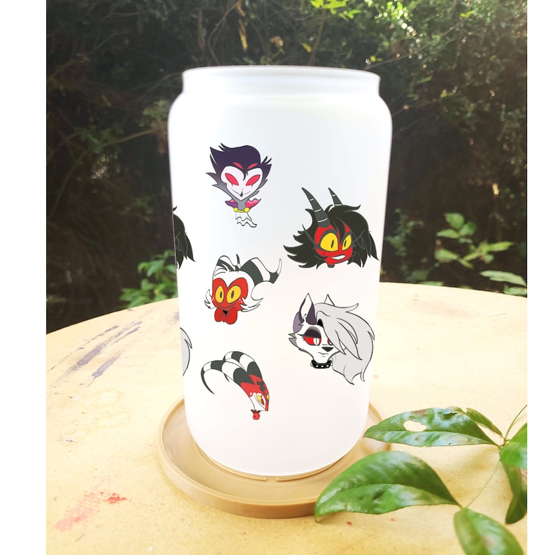 Helluva Boss Chibi Portrait Glass Frost Tumblr - Etsy