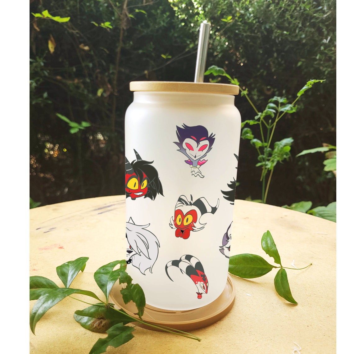 Helluva Boss Chibi Portrait Glass Frost Tumblr - Etsy