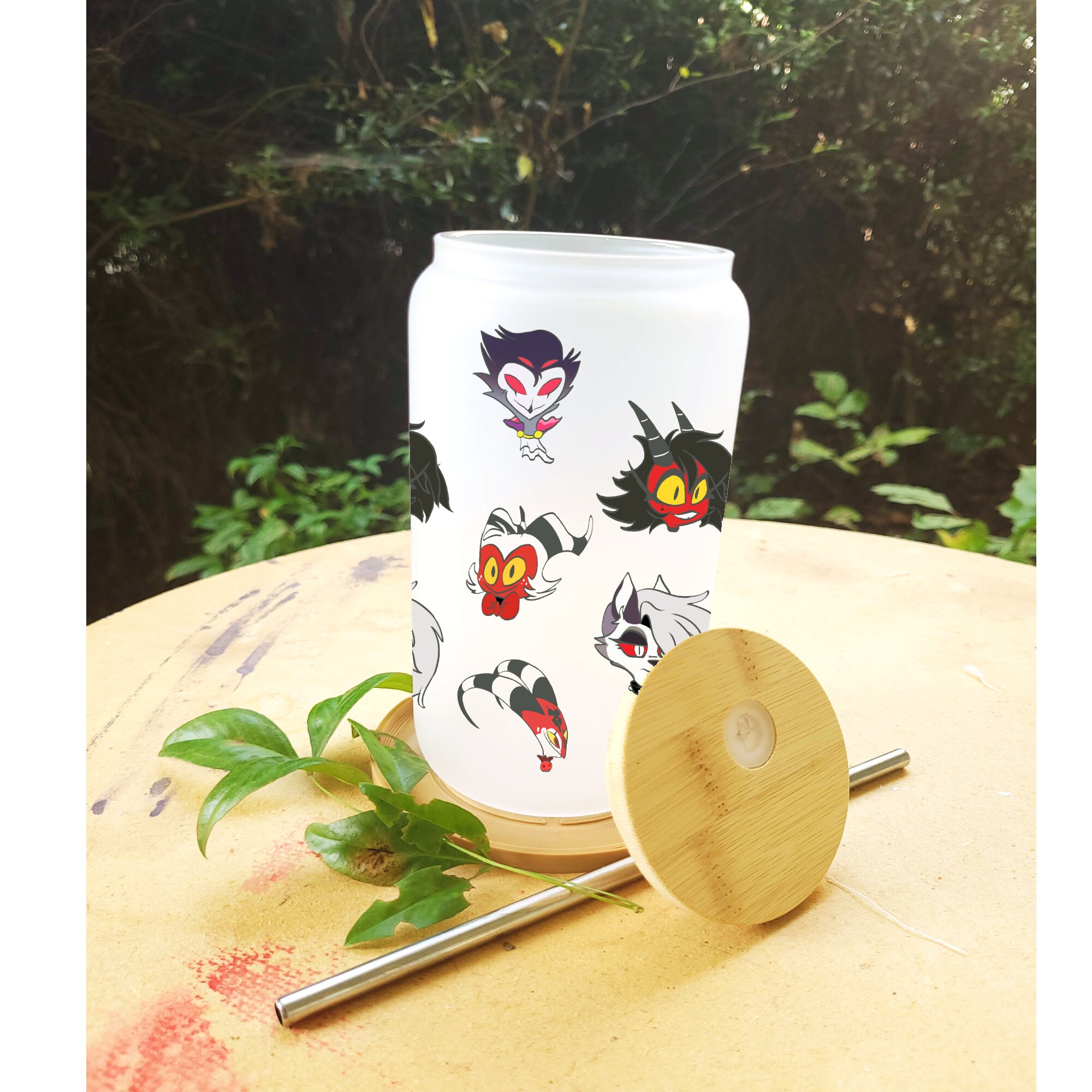 Helluva Boss Chibi Portrait Glass Frost Tumblr - Etsy