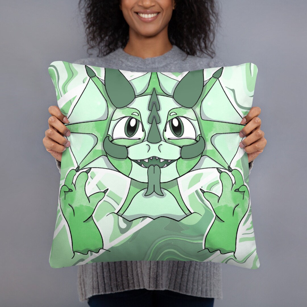 Leif the Horned Lizard Pillow - Etsy