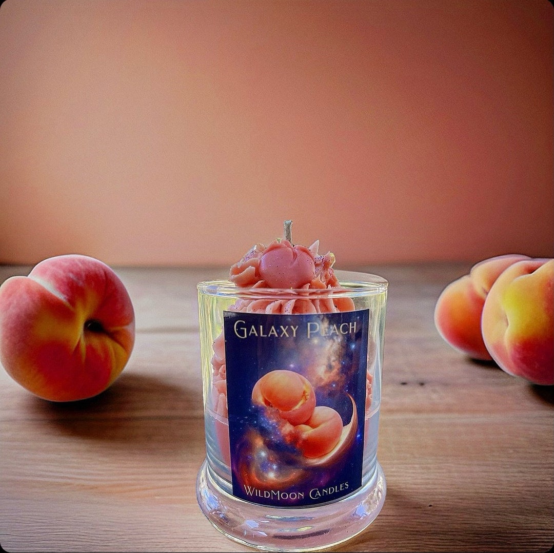 Galaxy Peach Space 12 Oz Candle - Etsy