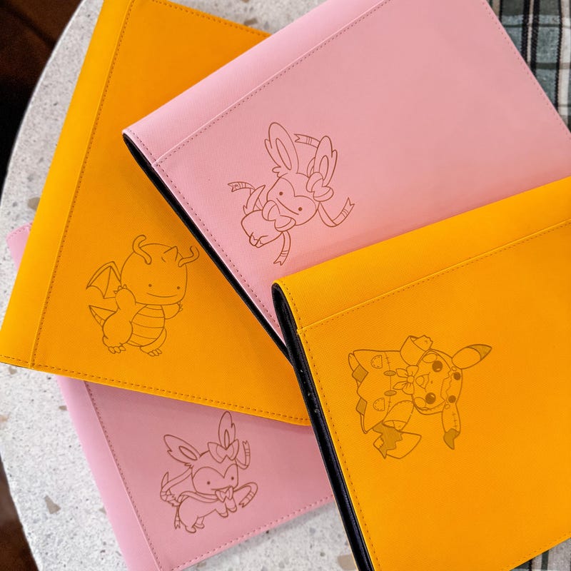 Top Loader Custom Binder - Etsy