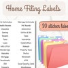Home Filing System, Home Files, Home Office Organization, File Storage ...