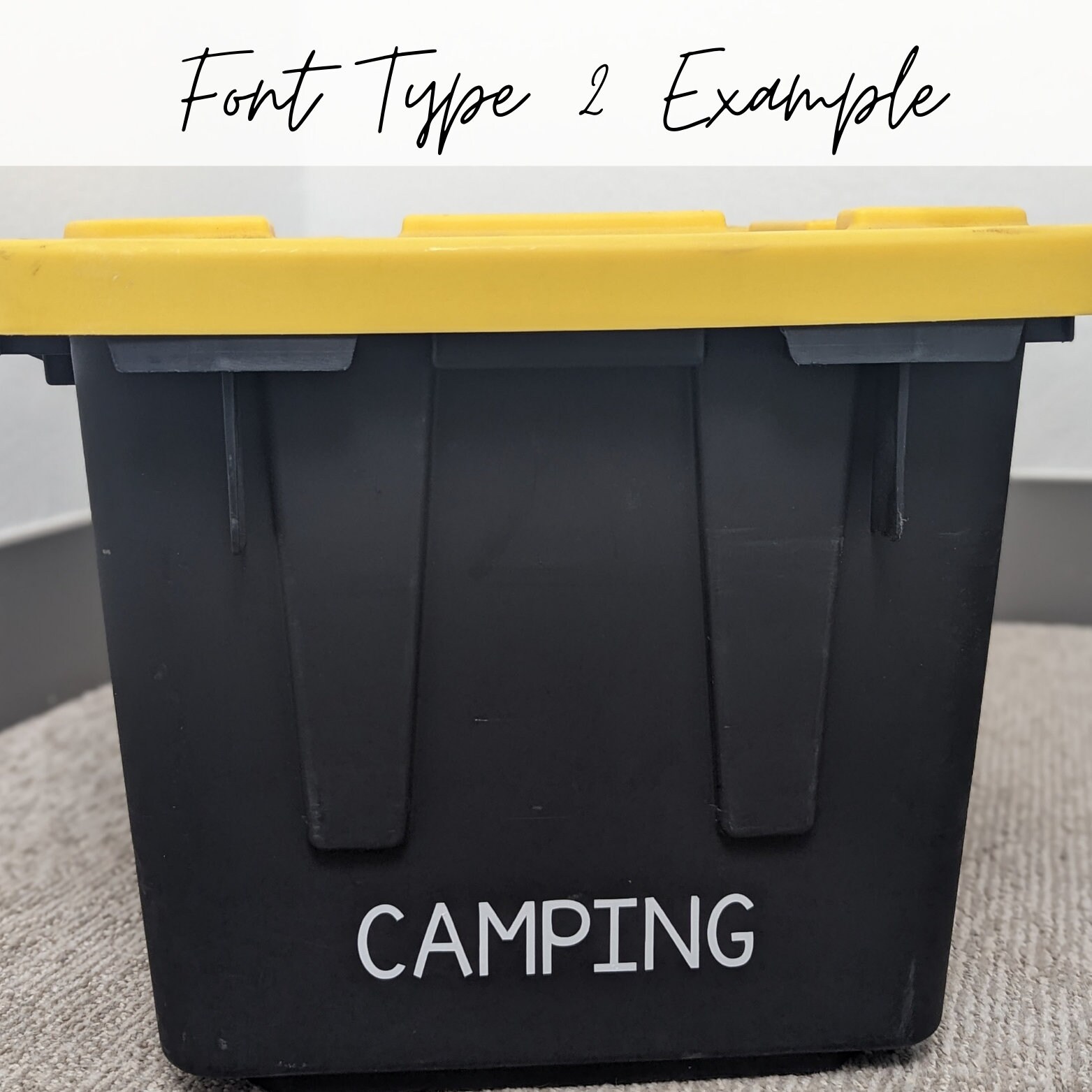 Garage Storage Labels, Waterproof, Custom Labels, Basement Storage ...