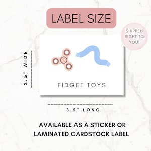 Toy Bin Labels, Waterproof, Cube Storage, Bin Clip, Basket, Home ...