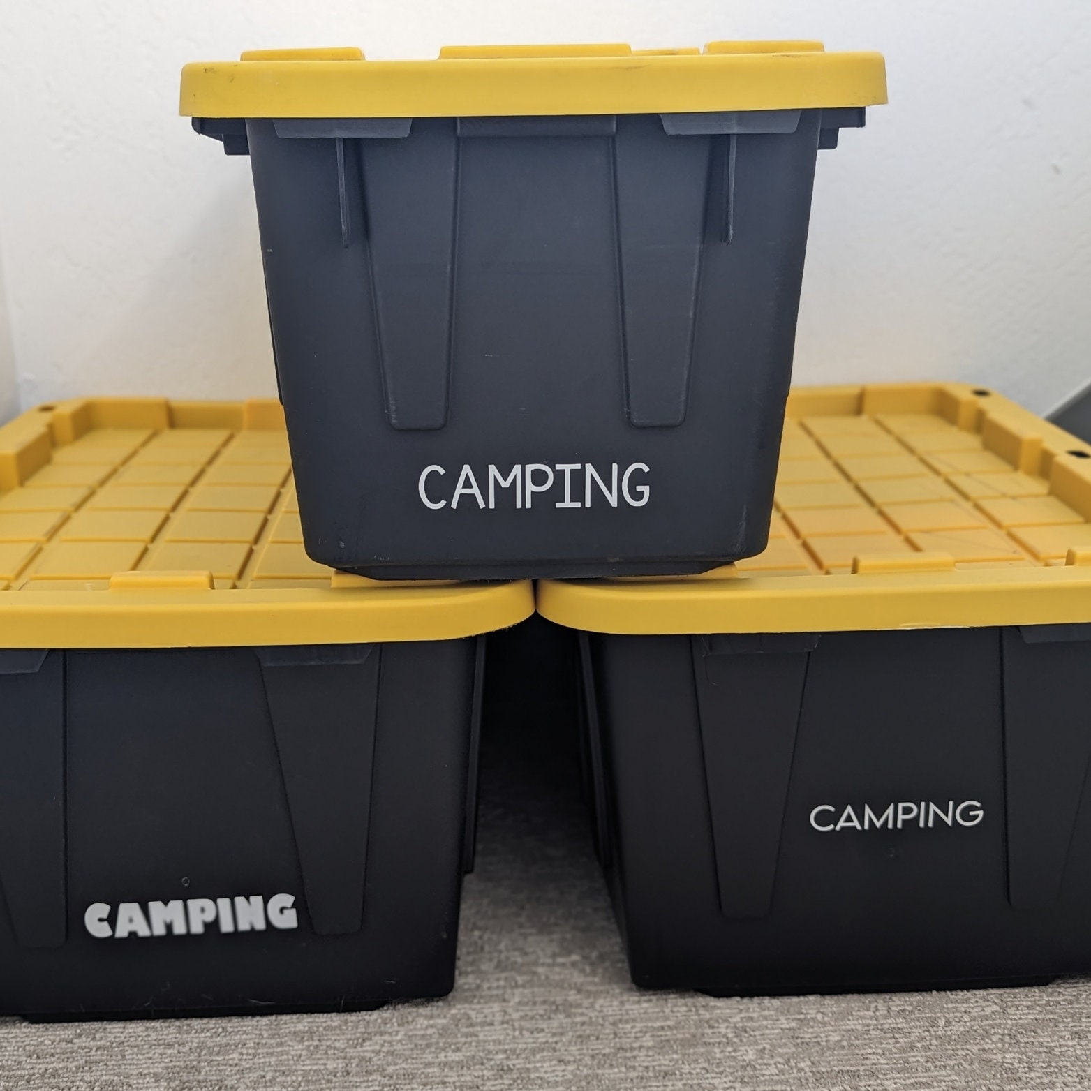 Garage Storage Labels, Waterproof, Custom Labels, Basement Storage ...