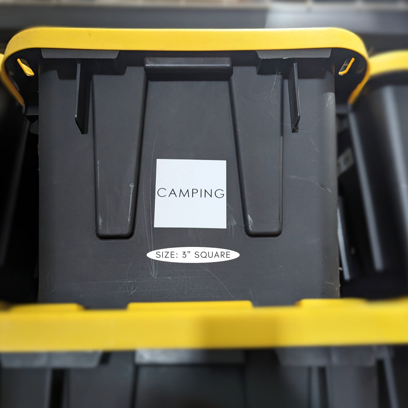 Garage Storage Labels, Organized Labels, Custom Labels, Basement ...