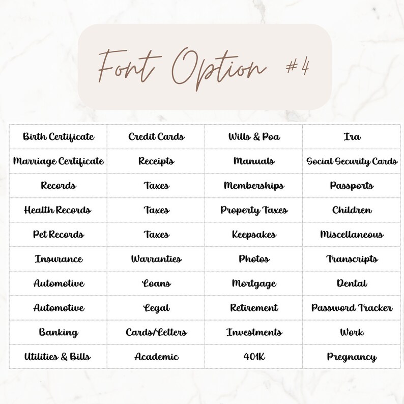 Home Office Labels Precut, Home Office, Home Organization, Organize ...