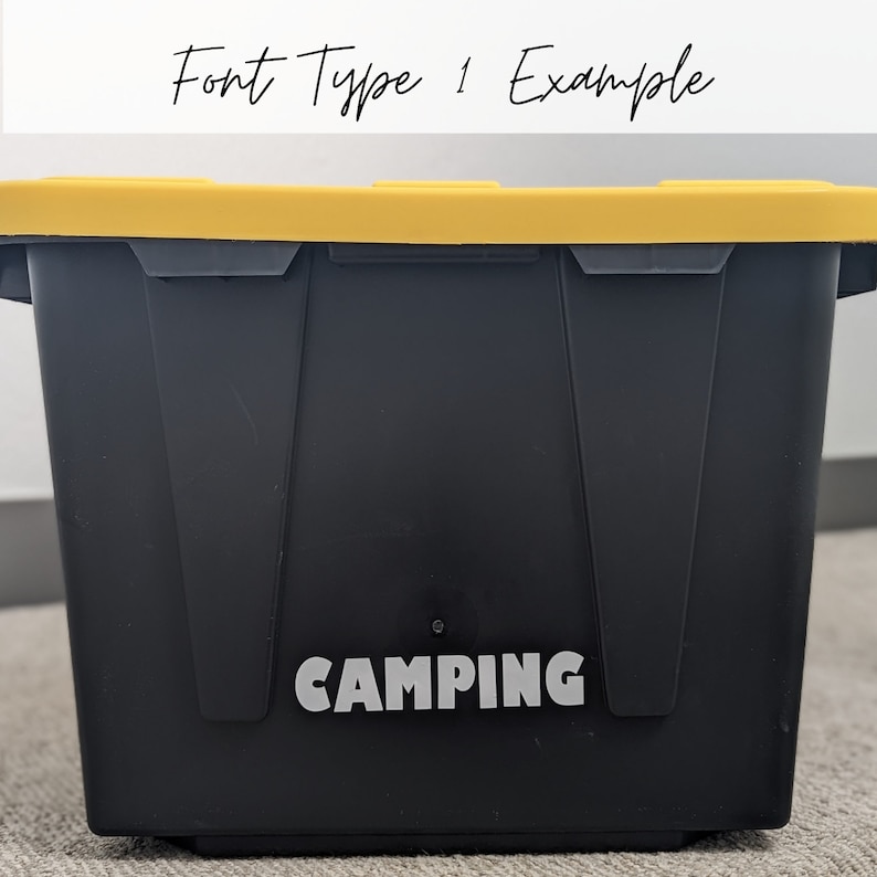 Garage Storage Labels, Waterproof, Custom Labels, Basement Storage ...