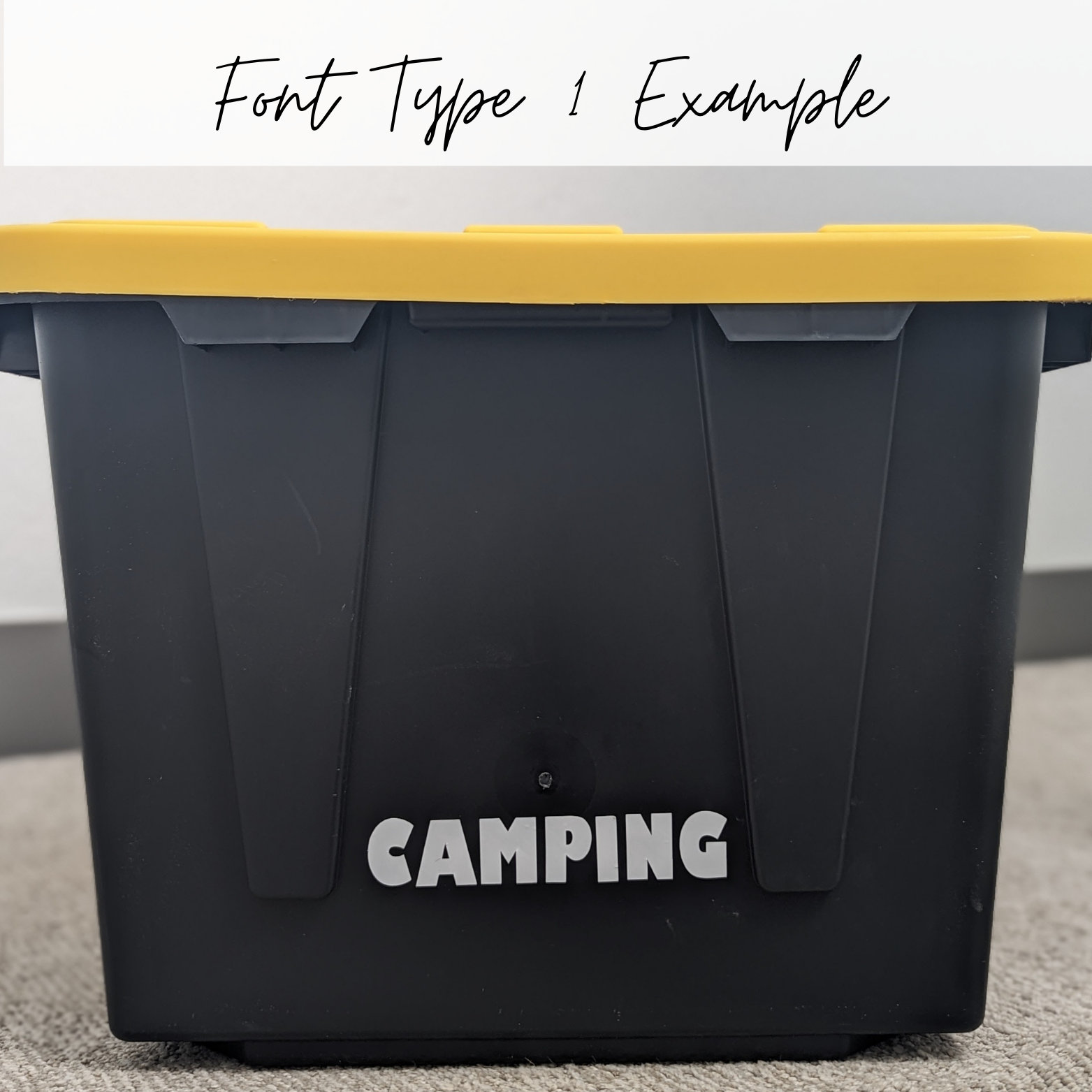 Garage Storage Labels, Waterproof, Custom Labels, Basement Storage ...