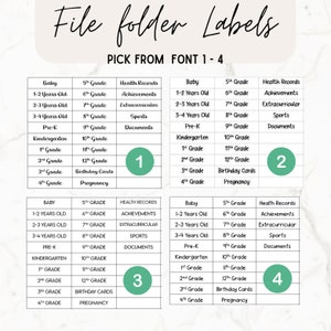 Kids File Folder Box, Memory Tote Box, Kids Tote Complete Box, Baby ...