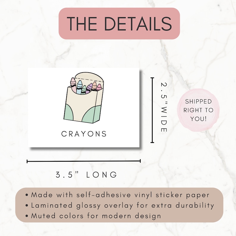 Toy Bin Sticker Labels, Montessori, Waterproof, IKEA Trofast, Kallax ...