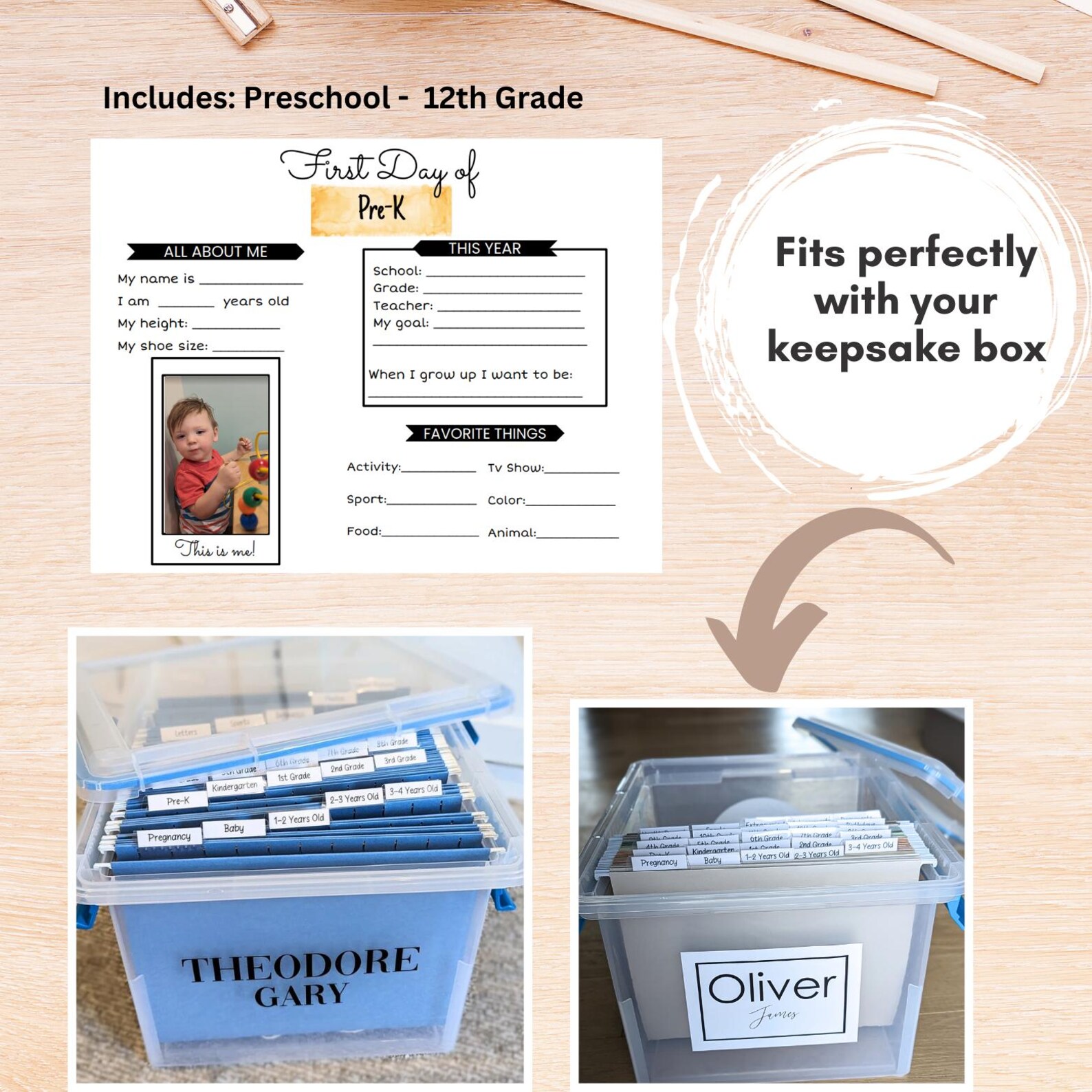 Memory Box Questionnaire L Printable Kids Interview Questions L PDF ...