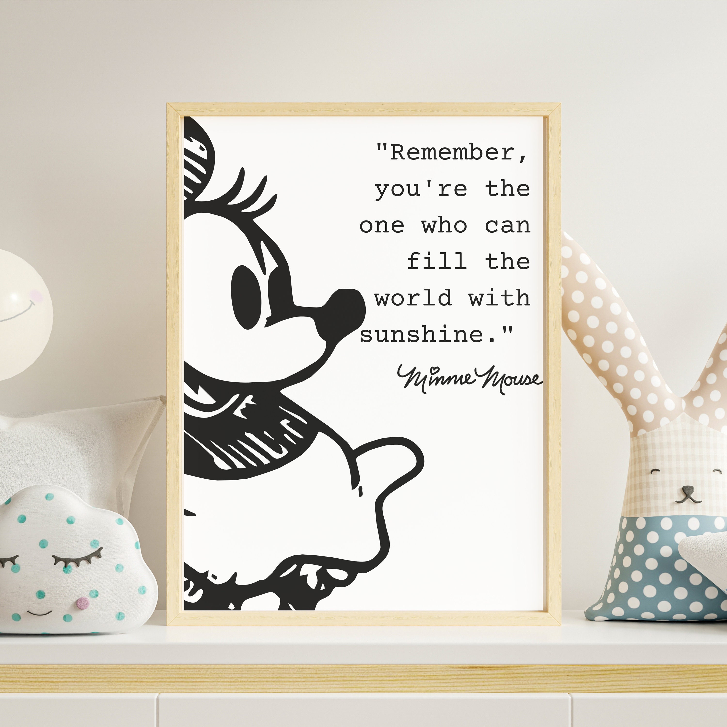 Mickey Mouse Wall Art, Kid's Room, Mickey and Minnie Digital Download ...