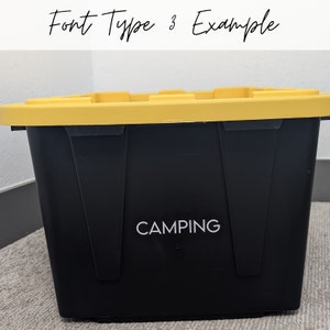 Garage Storage Labels, Waterproof, Custom Labels, Basement Storage ...