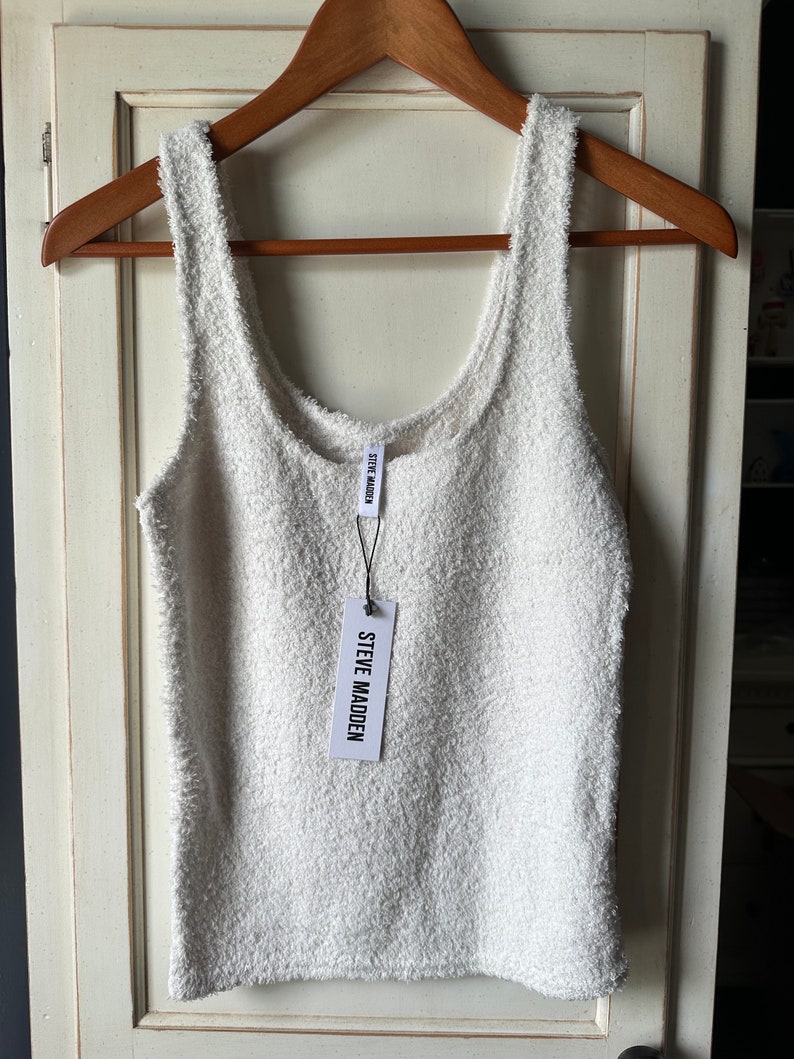 Steve Madden Tank Tops- Fuzzy Lounge or Going-out Top Comfortable ...