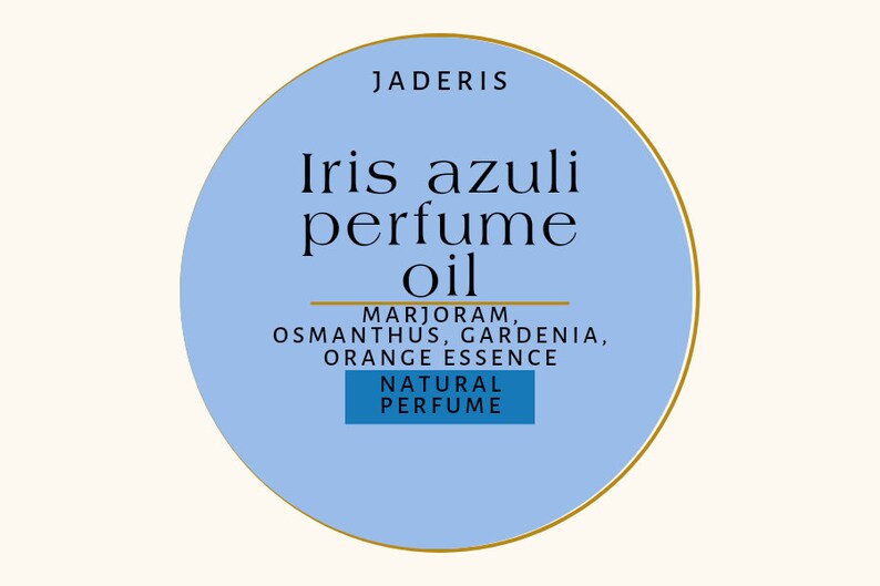 Iris Azuli Perfume Oil - Etsy