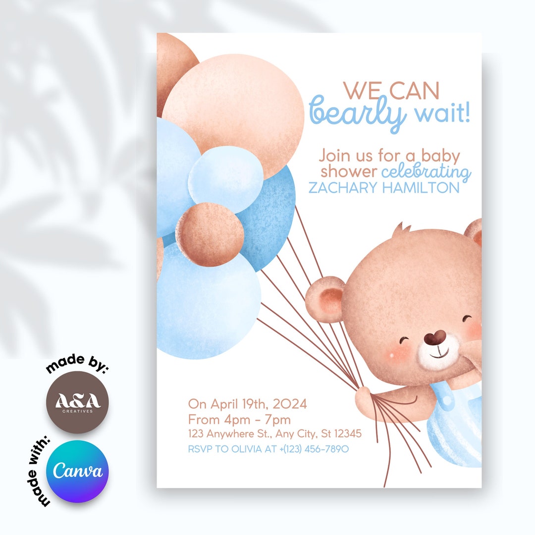 CUSTOM INVITATION | Baby Shower - Etsy