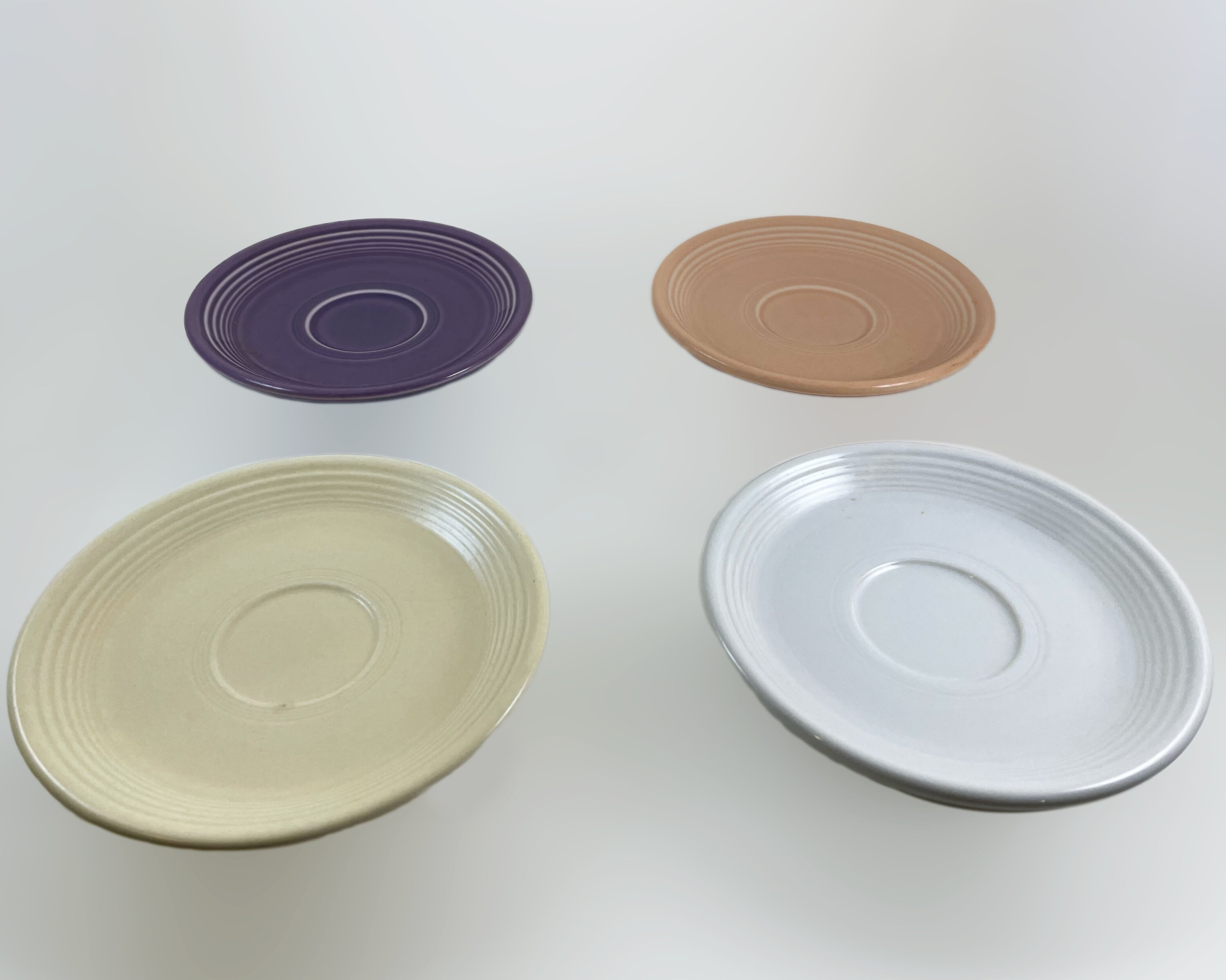 Vintage Fiestaware Saucer Plates Multiple Colors 1930s-2000s - Etsy
