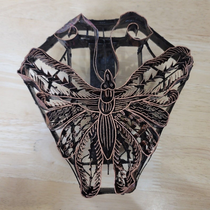 Vintage Javanese Copper Butterfly Batik Stamp Handmade - Etsy