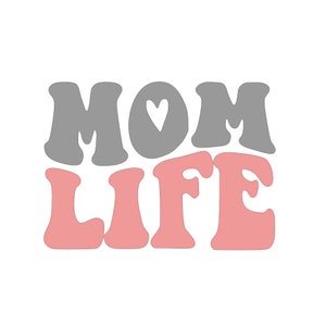 Mom Life Png - Digital Download - Cut File - Png 300 Dpi - Mom Gift ...