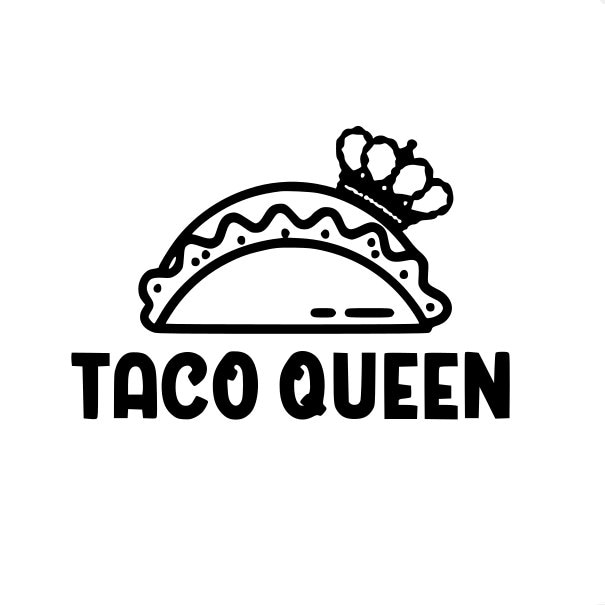 Taco Queen SVG - Taco Queen Png - Taco Tuesday - Taco - Digital Download - Cut File - Png 300 ...