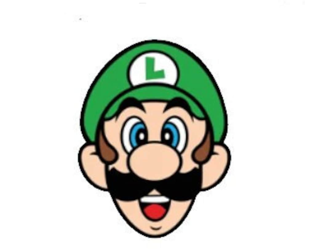 Luigi Svg Luigi Png T Shirt File Digital Download Cut File Png Mario Shirt Cricut
